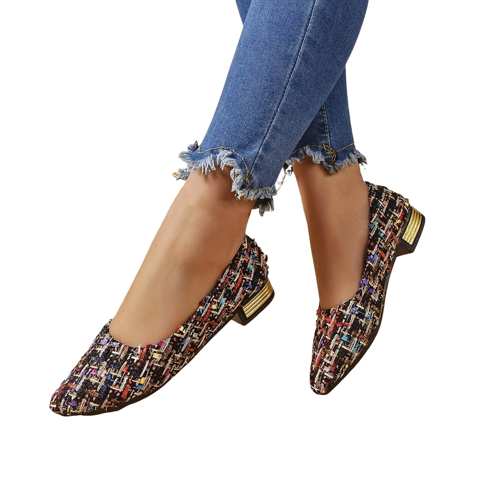 Dress Shoes for Women Ladies 2025 Trendy Spring Business Work Pointed ...