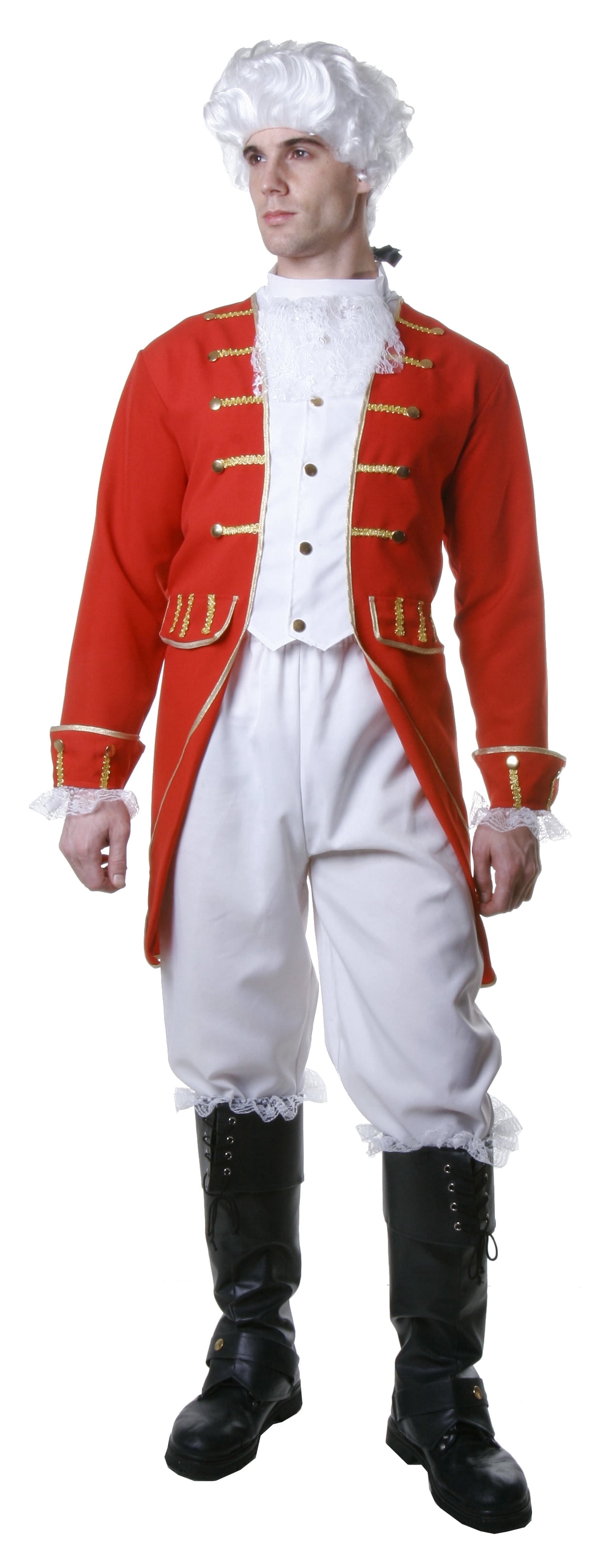 Dress up America Colonial Victorian Costume Outfit for Men, Medium ...