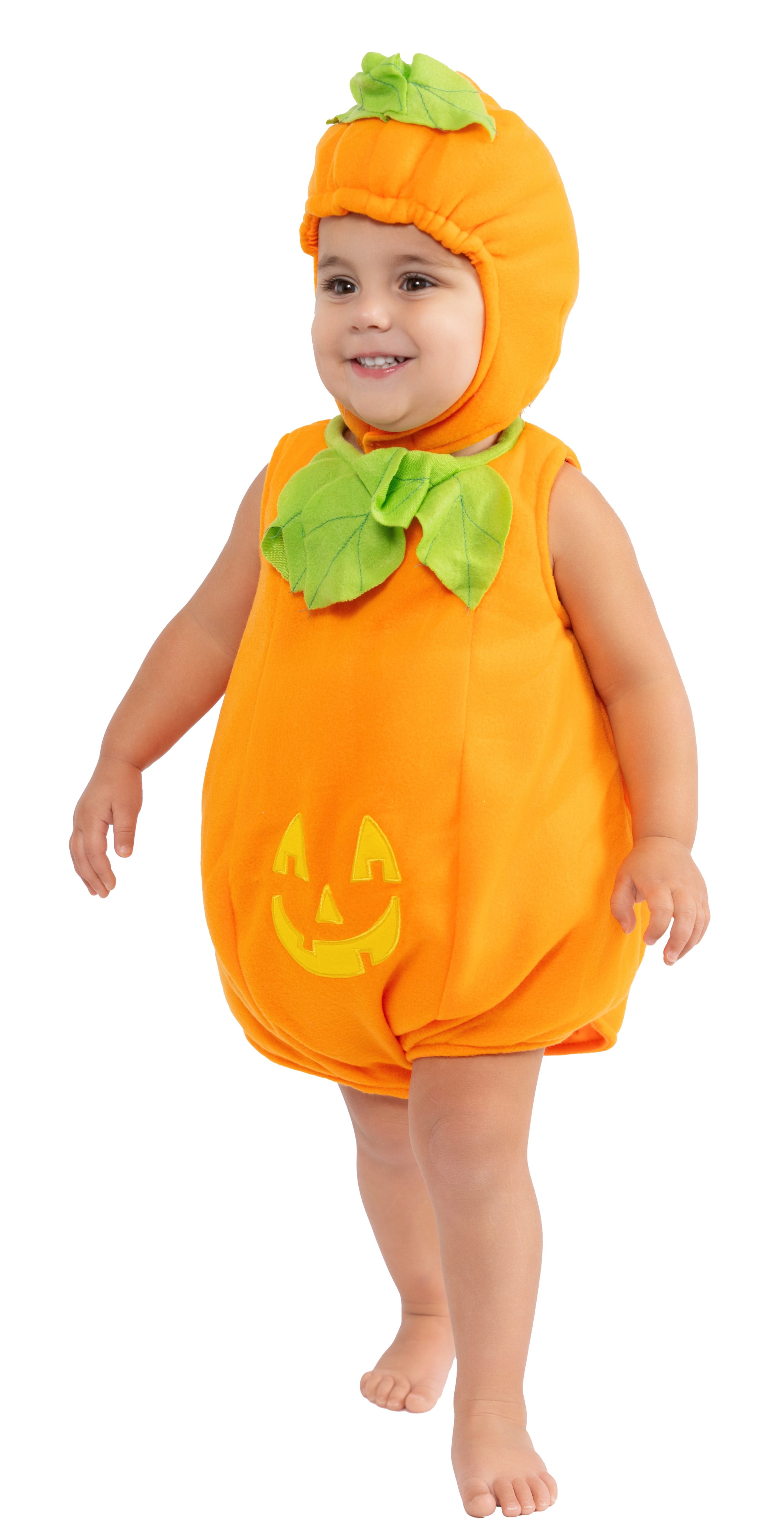 Dress-Up-America Baby Pumpkin Costume – Halloween Jack-O-Lantern ...