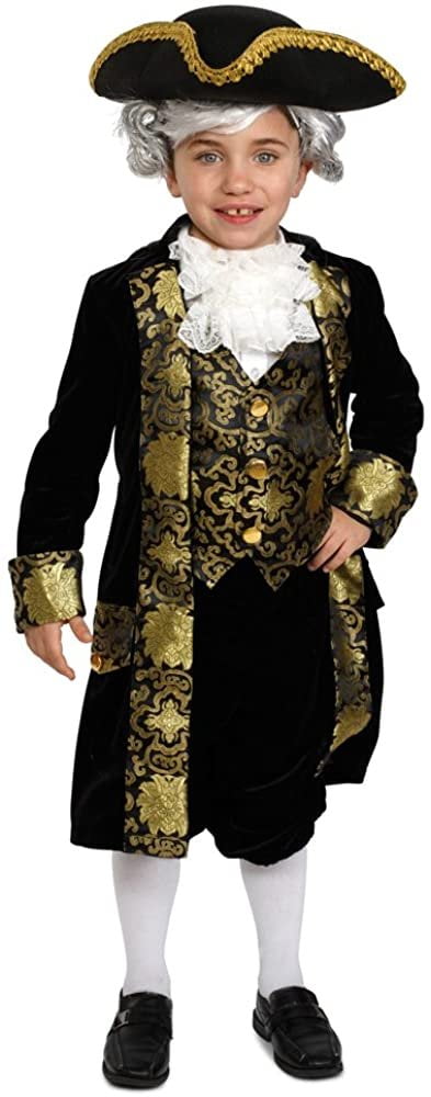 Dress-Up-America Colonial Costume for Boys-George Washington Historical ...