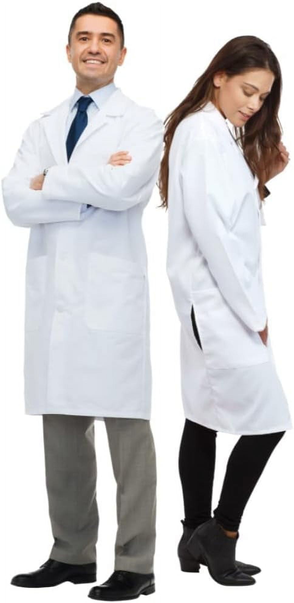 Dress Up America Adult's Lab Coat - Halloween Scientist Costume ...