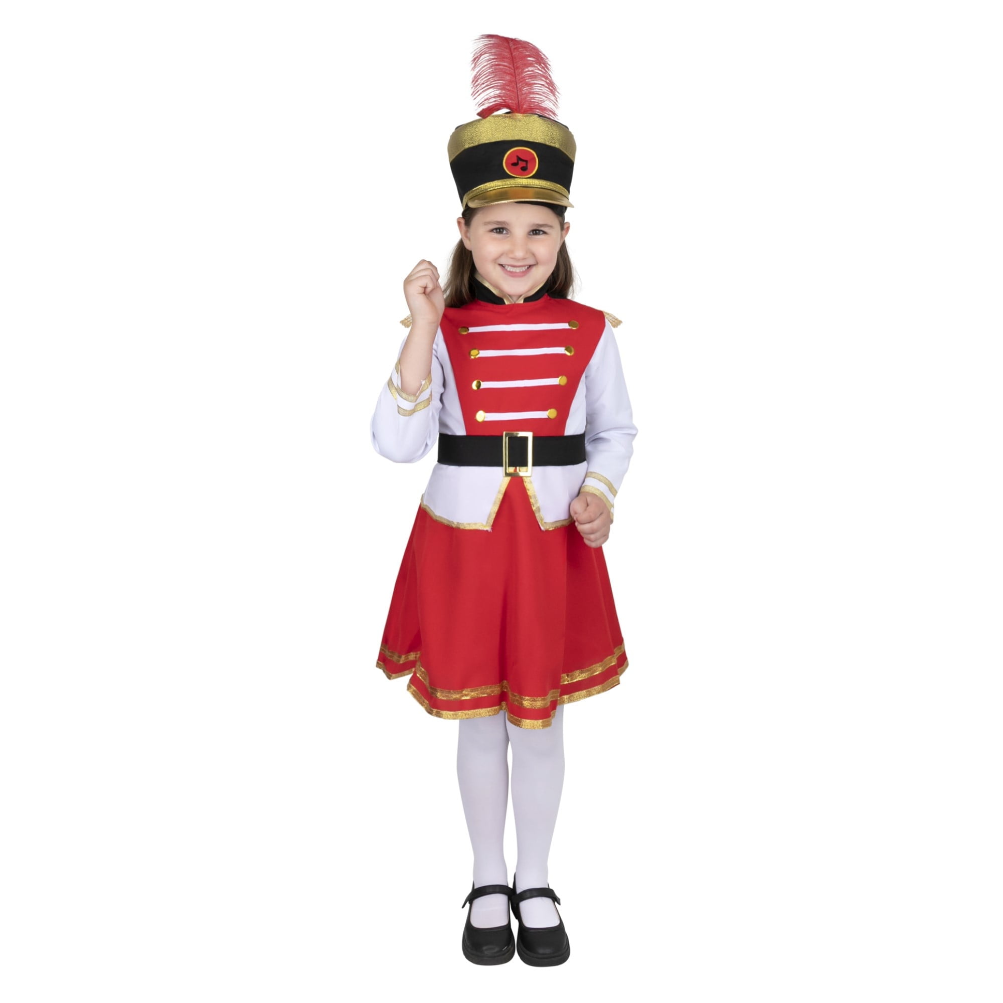 Dress Up America Drum Majorette Costume for Girls - Marching Band ...