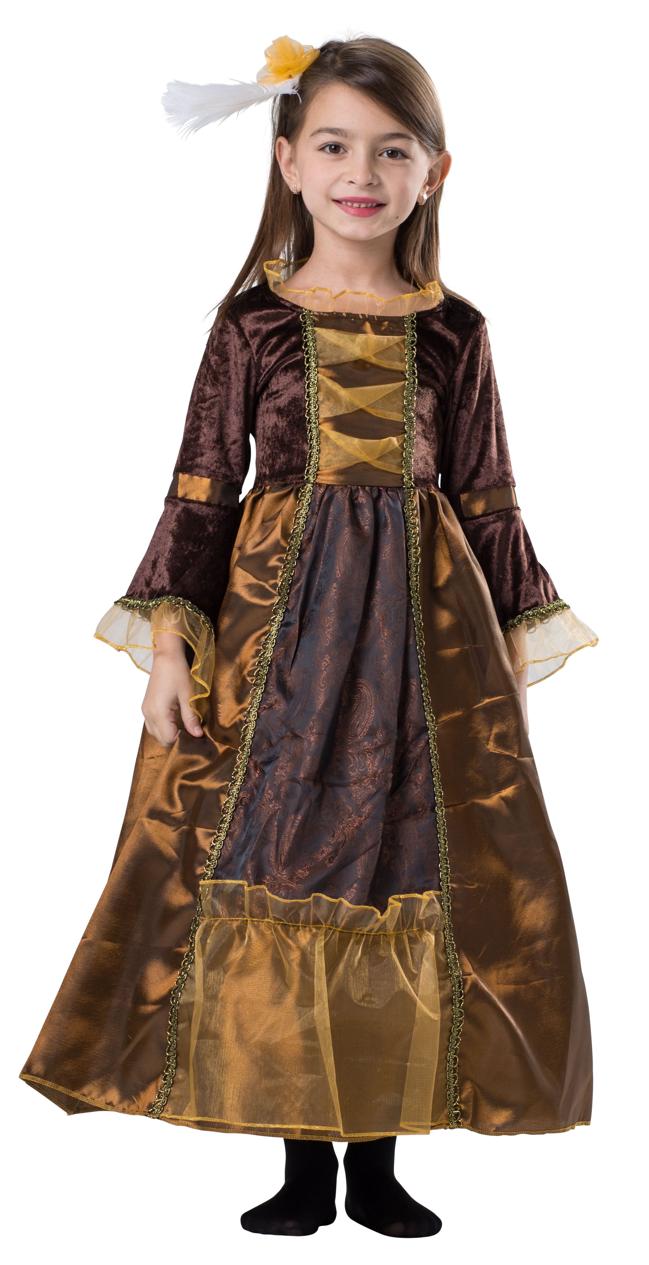 Dress-Up-America Duchess Costume for Girls - Medieval Renaissance Gown ...