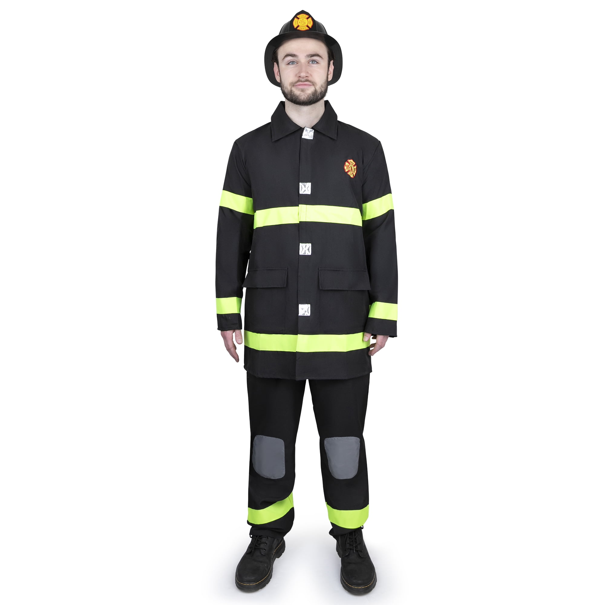 Free Shipping! Dress Up America Firefighter Costume For Adults ...