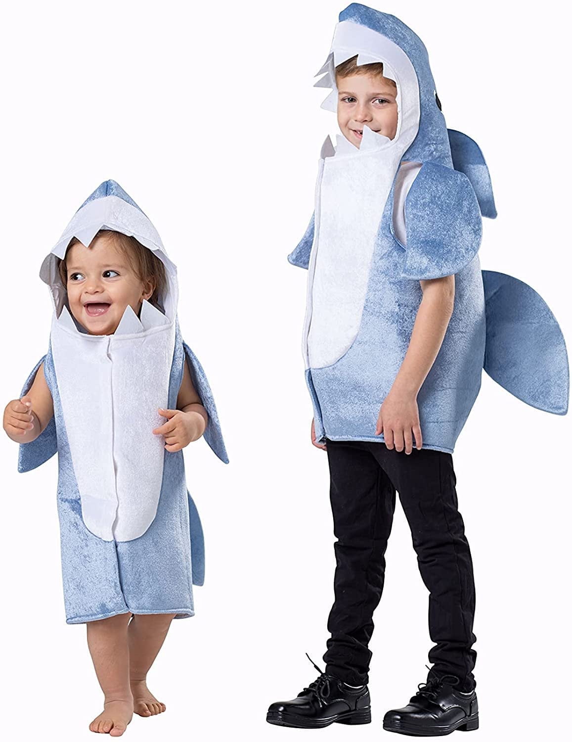 Dress Up America Baby Shark – Blue Shark Costume for Kids - Great ...