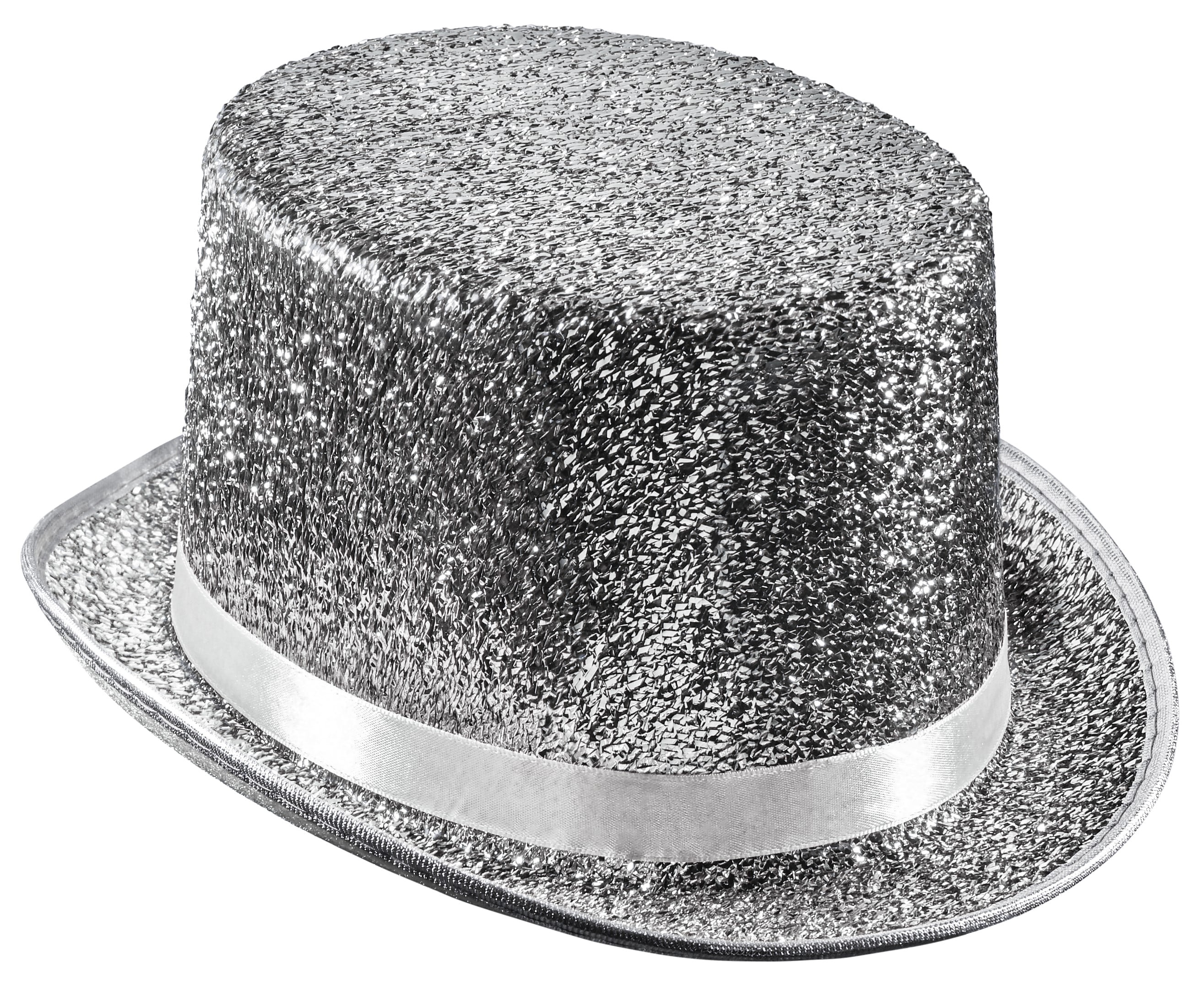 Dress Up America Shiny Top Hats for Adults - Tuxedo Magician Hat - One ...