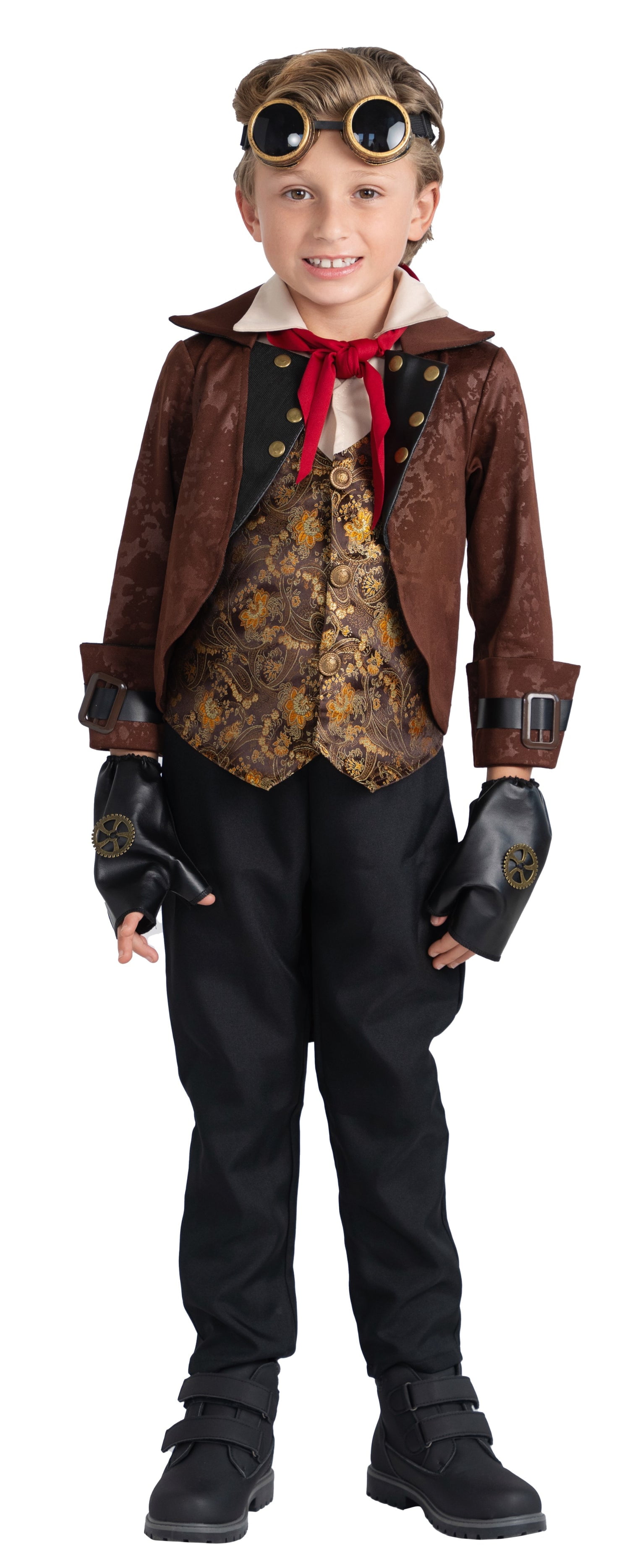 Dress-Up-America Steampunk Costume for Boys - Victorian Steam Punk ...