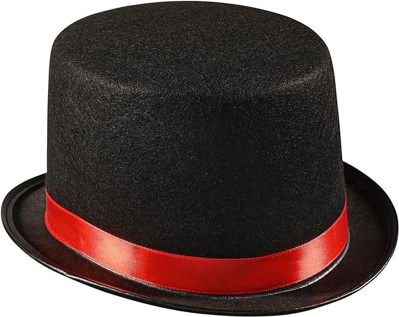 Dress Up America Top Hats for Kids and Adults - Black Magician Party ...