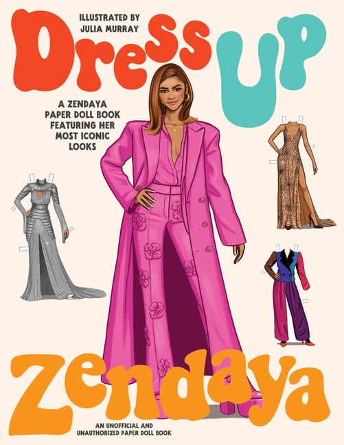 Dress Up Zendaya: A Zendaya Paper Doll Book Featuring Her Most Iconic ...
