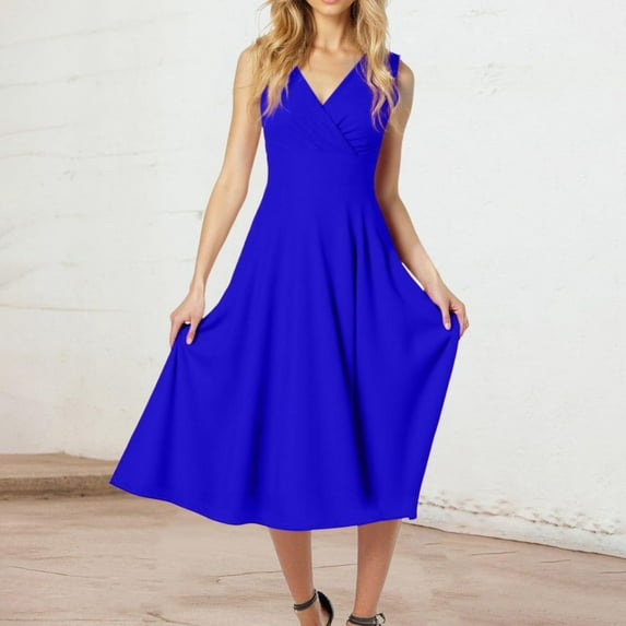 Dress Women Sleeveless A Line Dresses Spring Fall Dresses Valentines ...