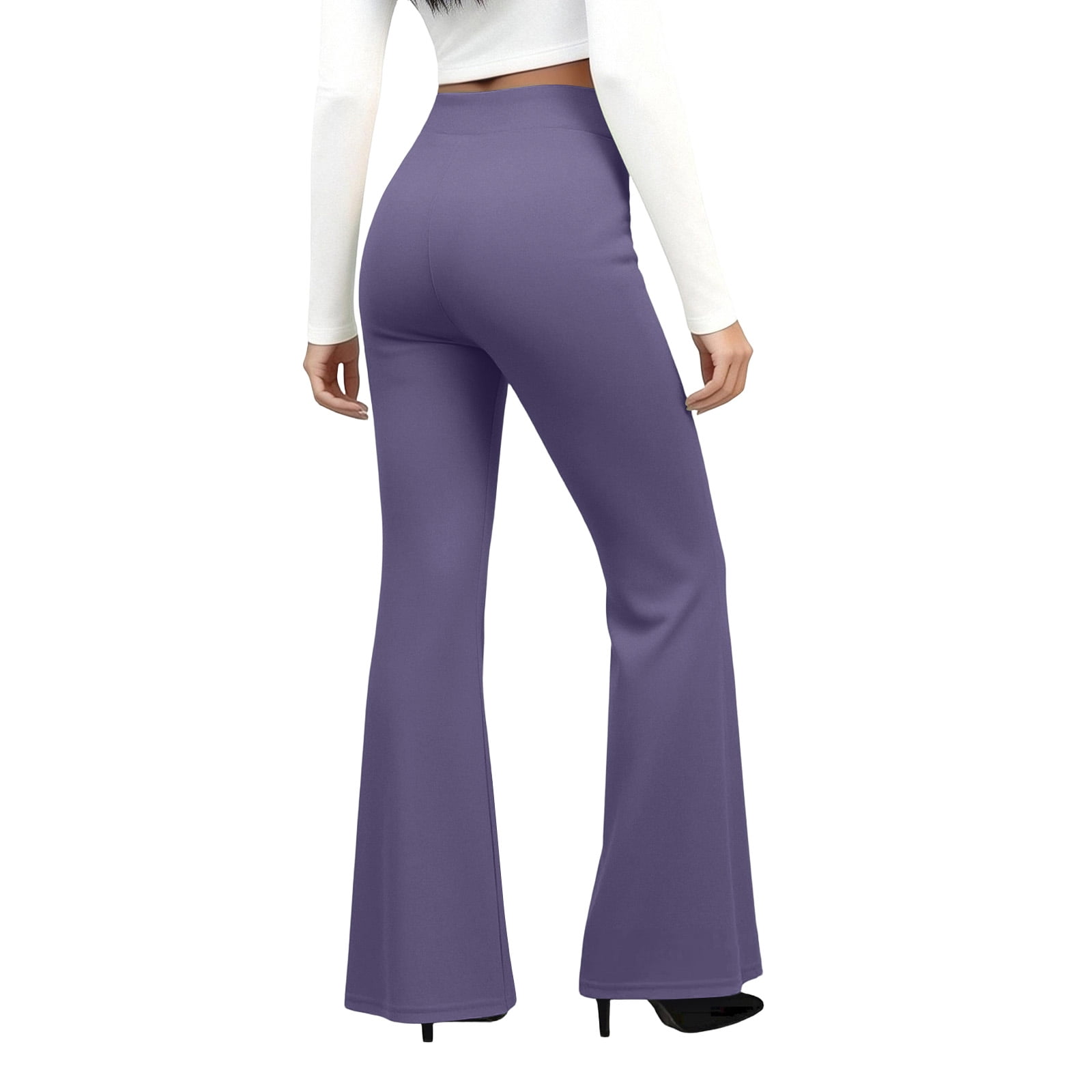 Dress Work Pants Women Business Casual Slack Trousers Stretchy Pull On ...