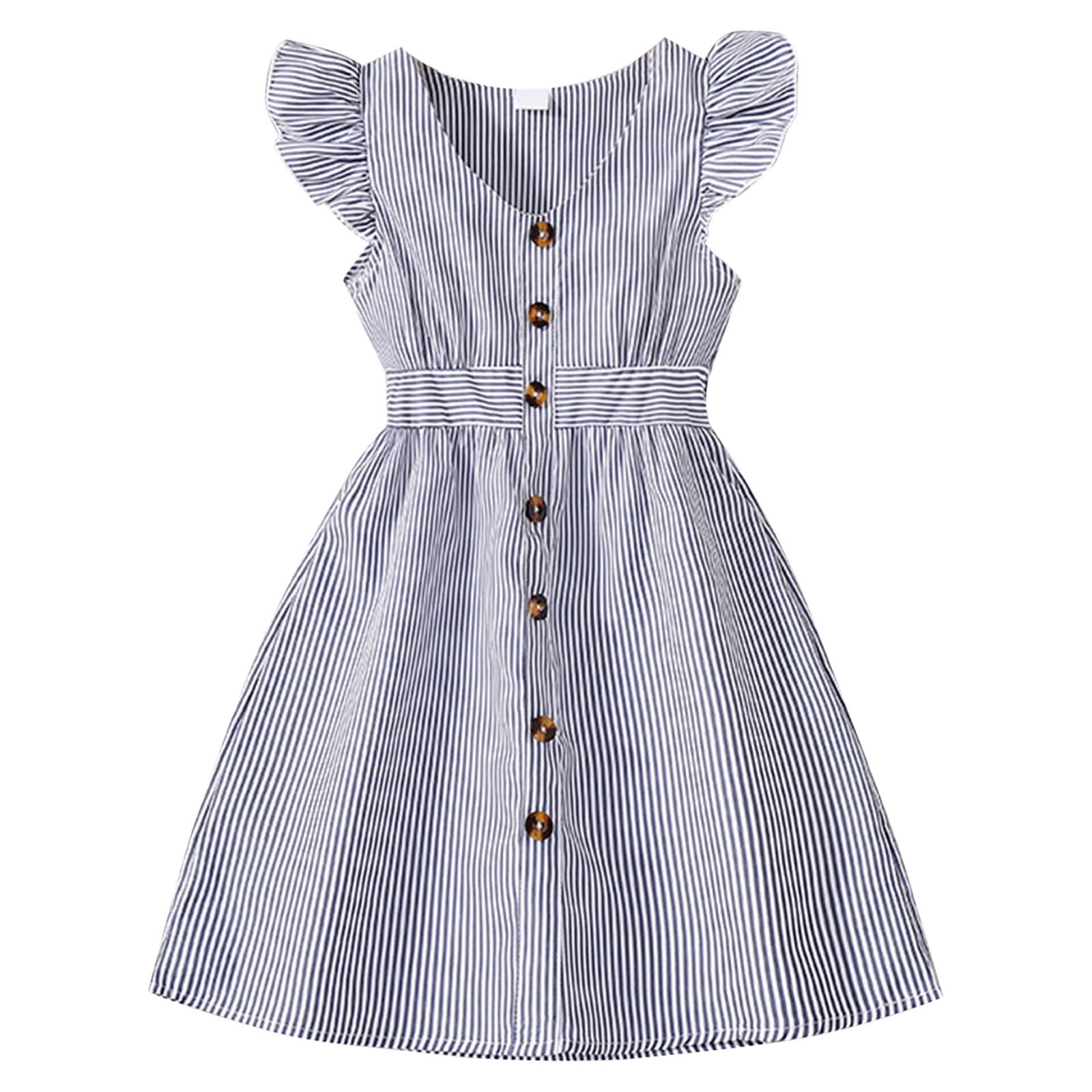 Dress for Kids Sleeveless Casual Summer Princess Dresses A-Line Cute ...