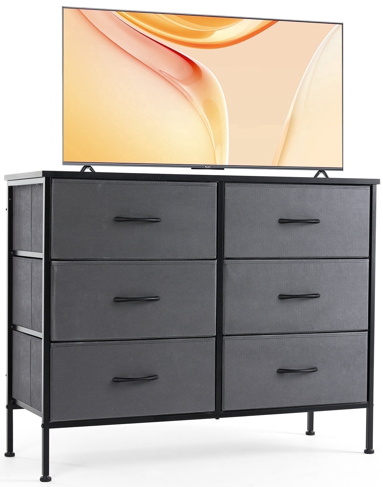 CONCETTA 6-Drawer Fabric Storage Dresser, Lightweight Organizer for ...