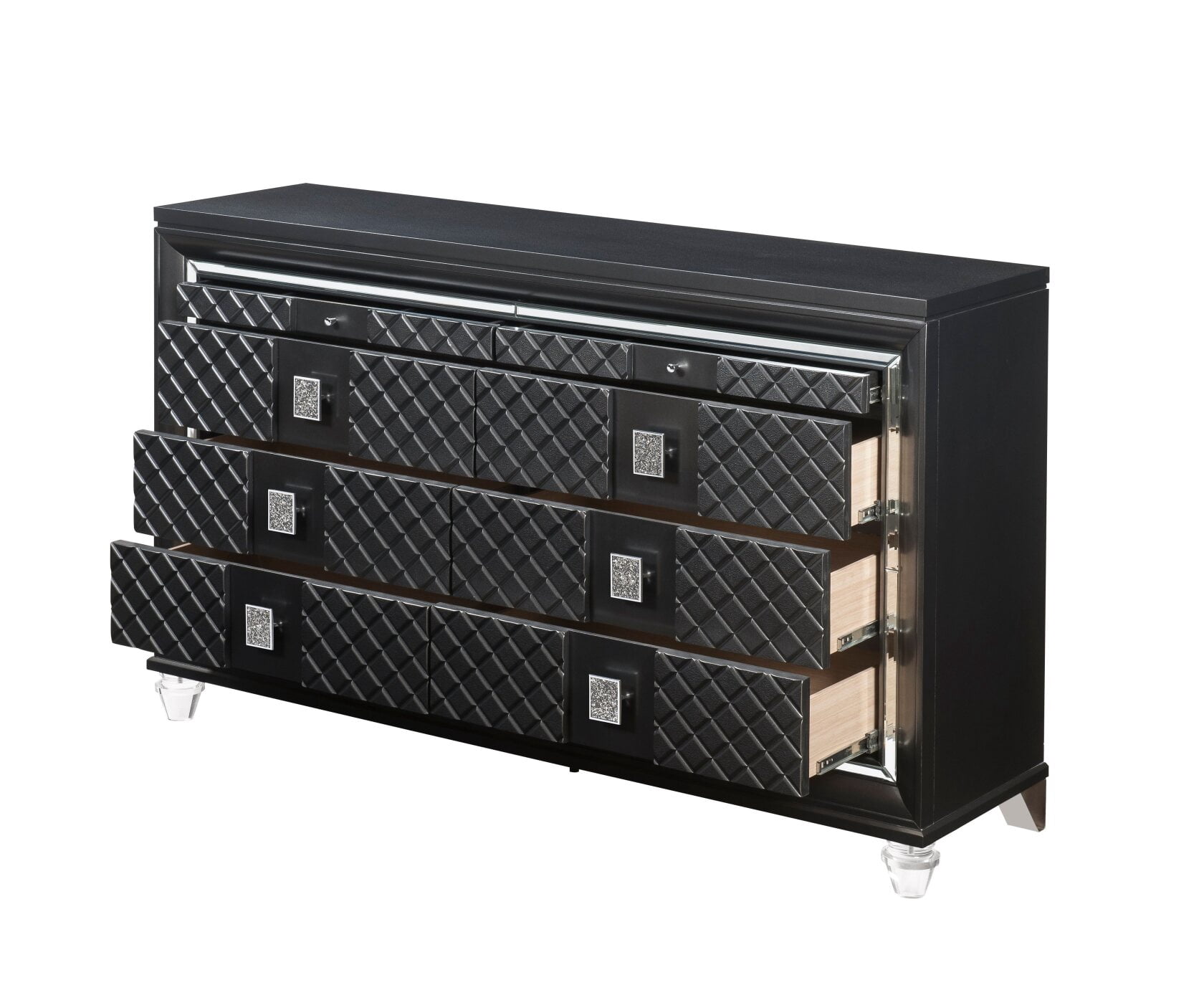 Dresser with 6 Drawers and 2 Jewelry Drawers, Dressers and Chests of ...