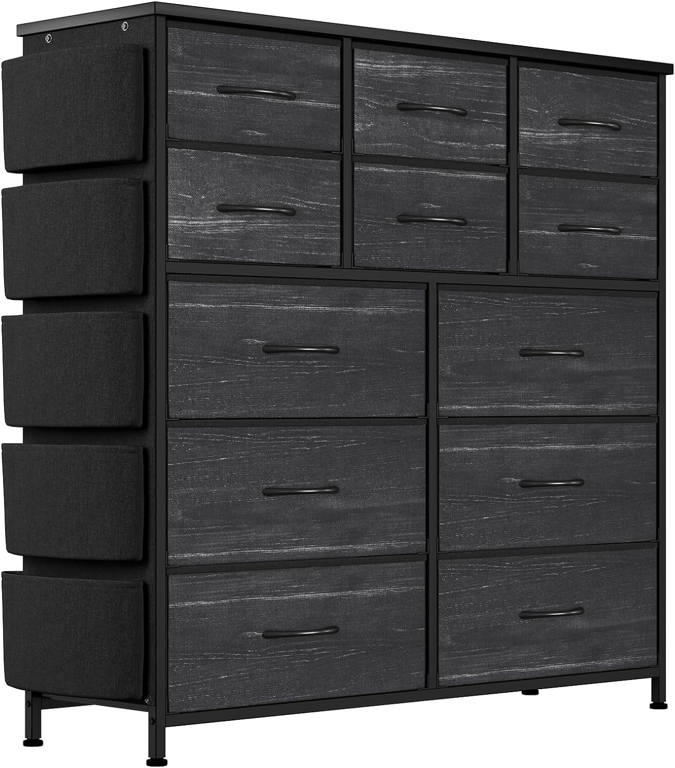 Dresser for Bedroom with 12 Drawers, Tall Dresser Chest of Drawers with ...