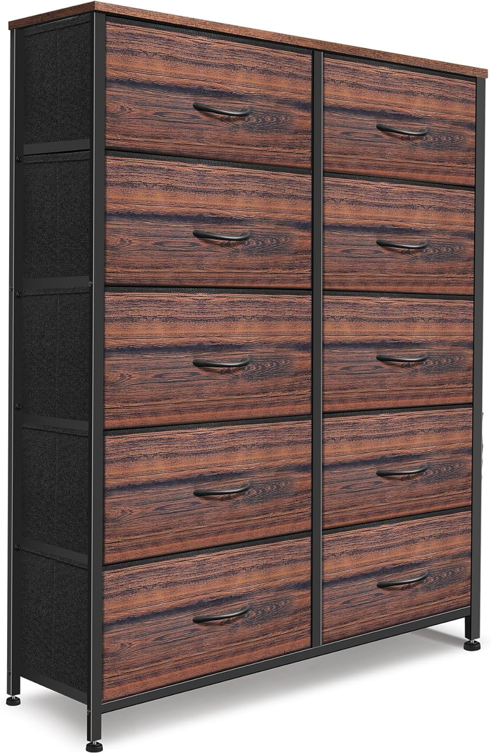 Dresser for Bedroom with 9 Drawers, Chest of Drawers, Storage Drawers ...