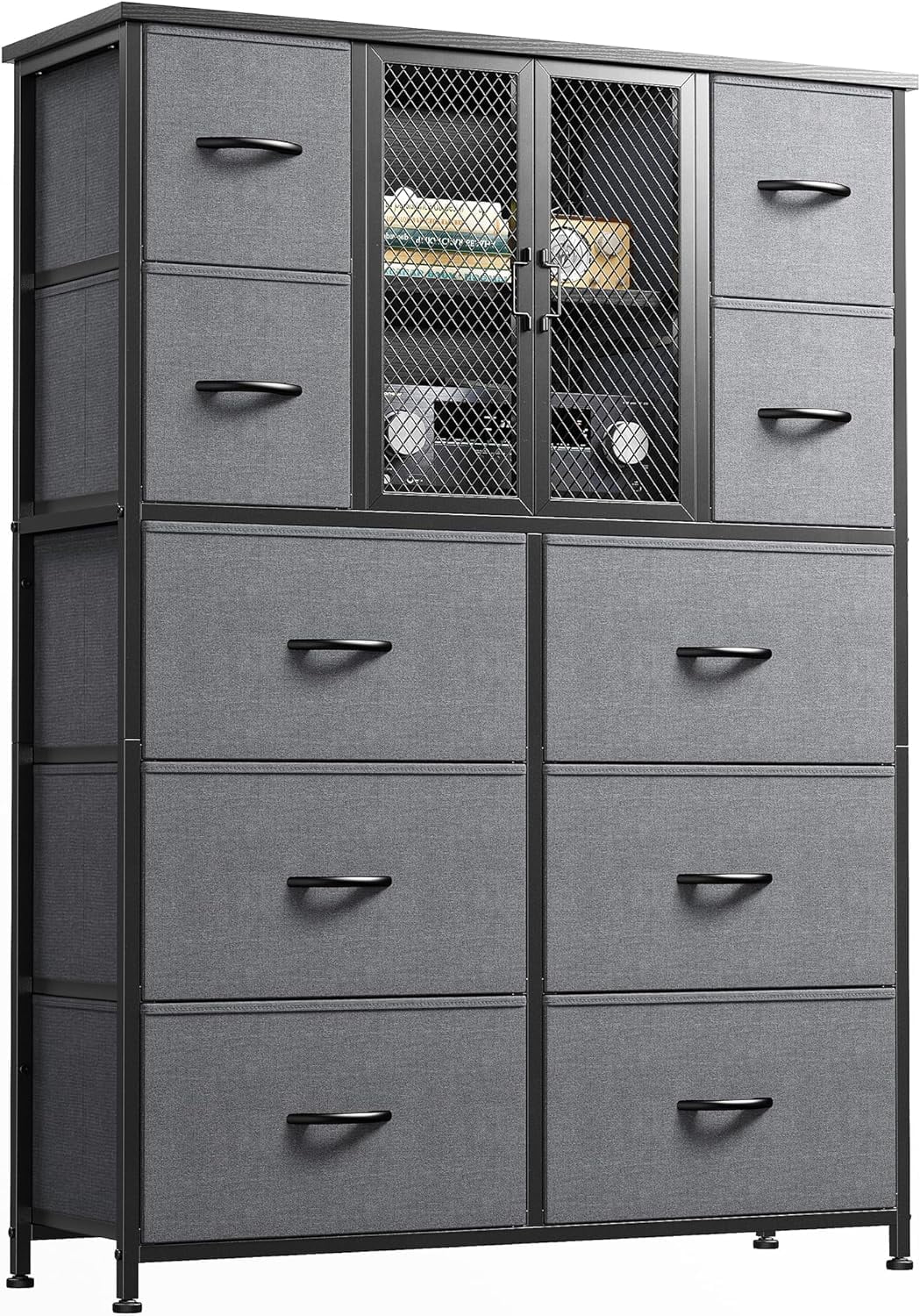 Dresser for Bedroom with Mesh Door Tall Dressers & Chests of Drawers ...