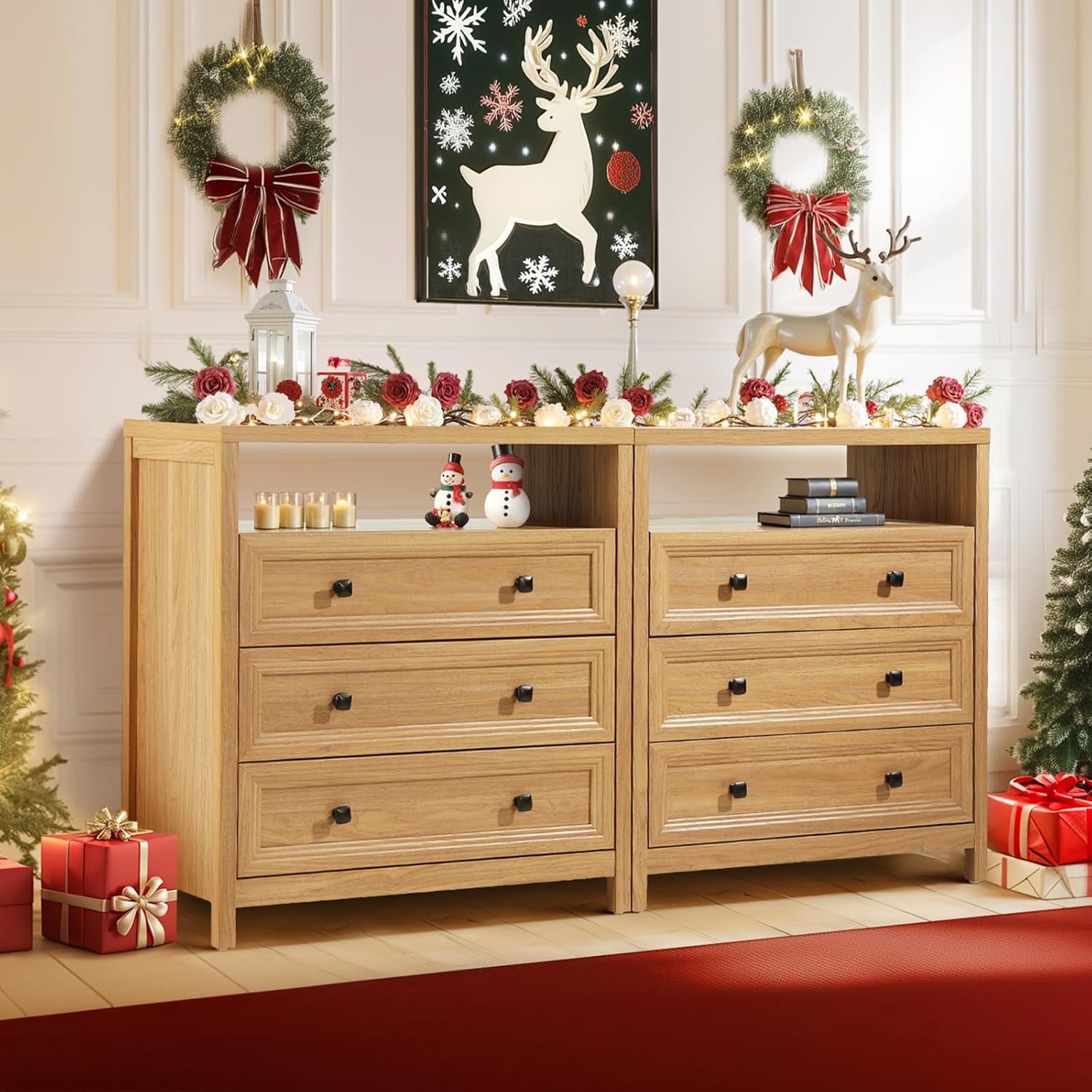 Customer reviews for Dresser for Bedroom with Power Outlet, 31.5" Wide ...