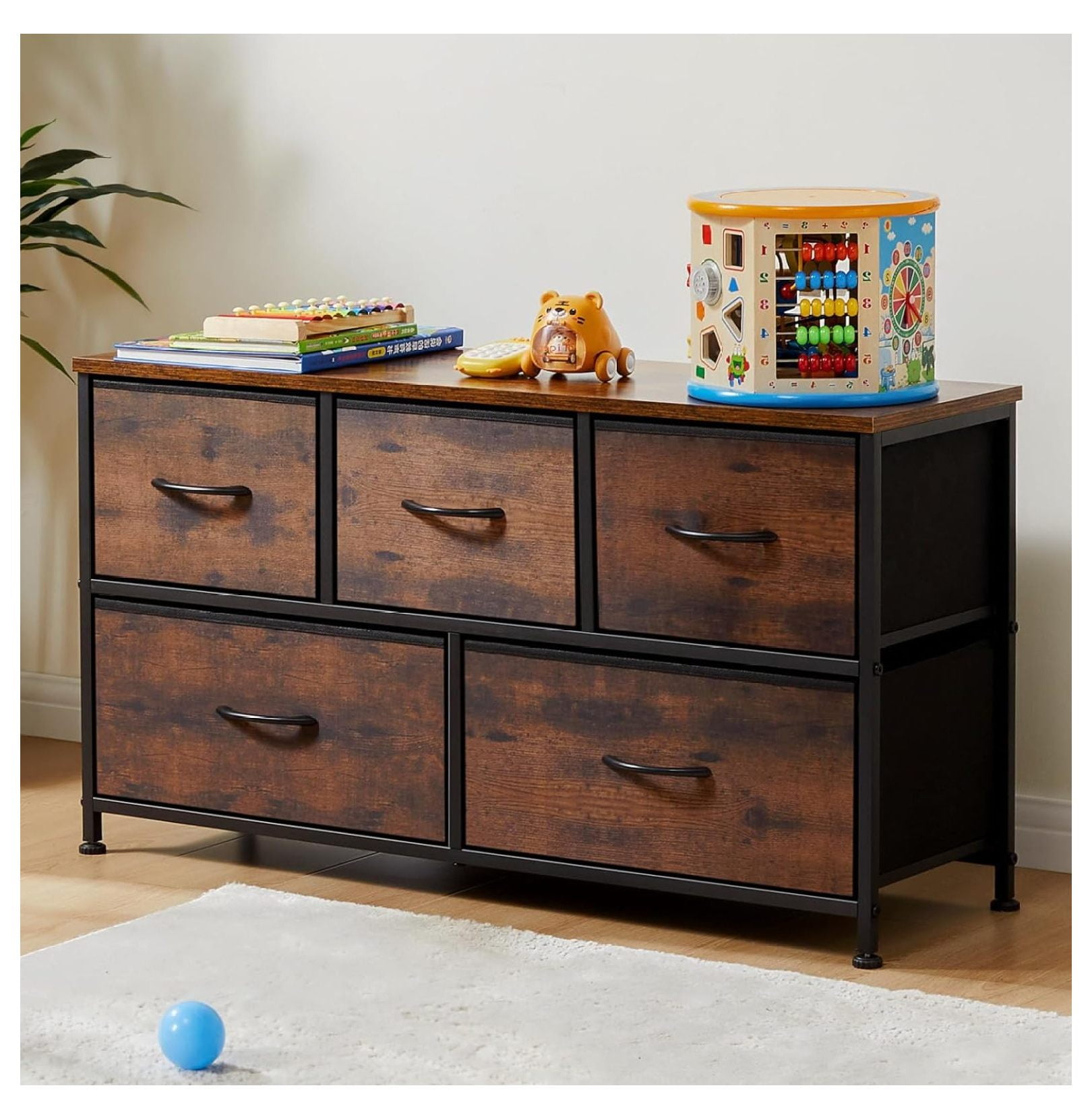 Dresser for Bedroom, Small Drawer Dresser Organizer Storage Drawers ...