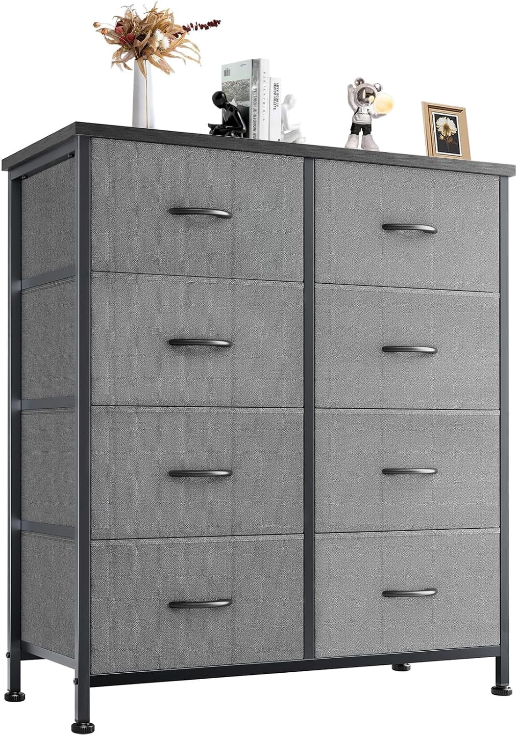 Dresser for Bedroom, Storage Organizer with 9 Drawers, Chest of Drawers ...