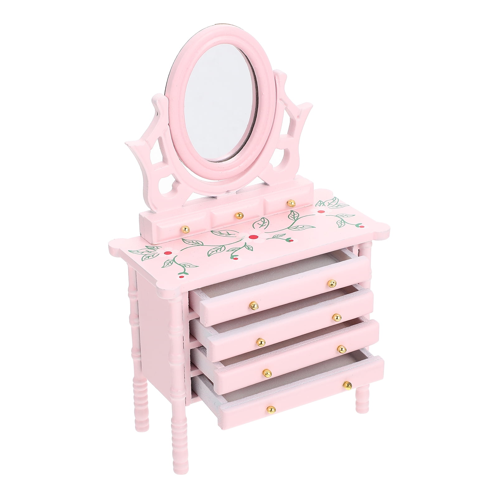 Dresser Model Miniature Drawer Dollhouse Room Decor - Walmart.com