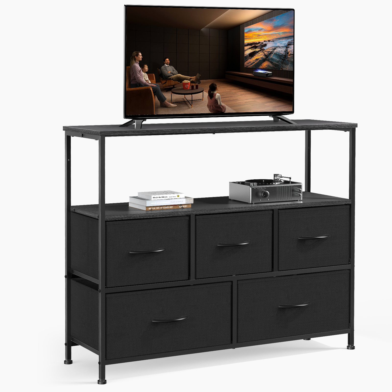 Set of 4 Single TV Tables Oversizsed 92124 - Walmart.com