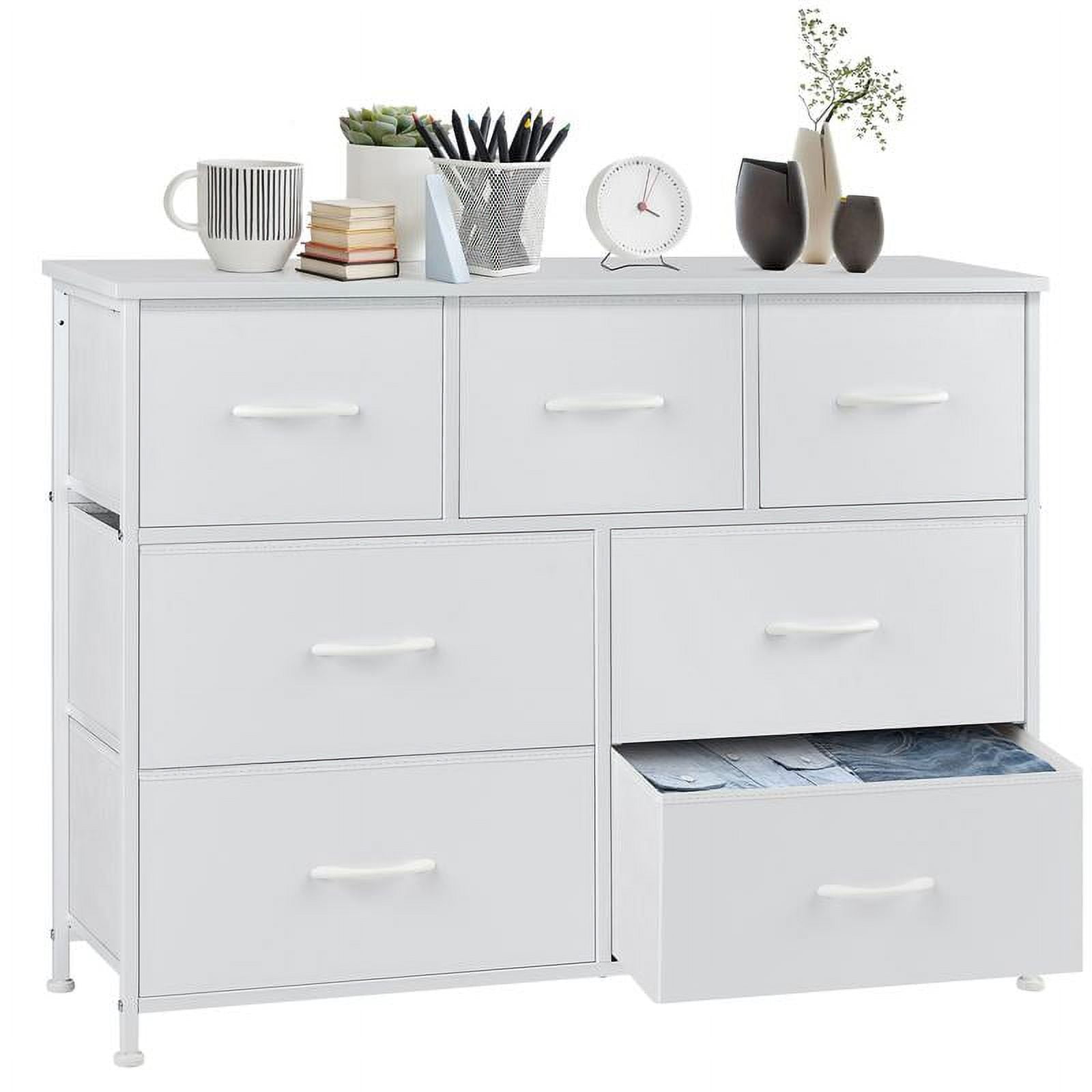 Dresser for Bedroom, Drawer Dresser Organizer Storage Drawers Fabric ...