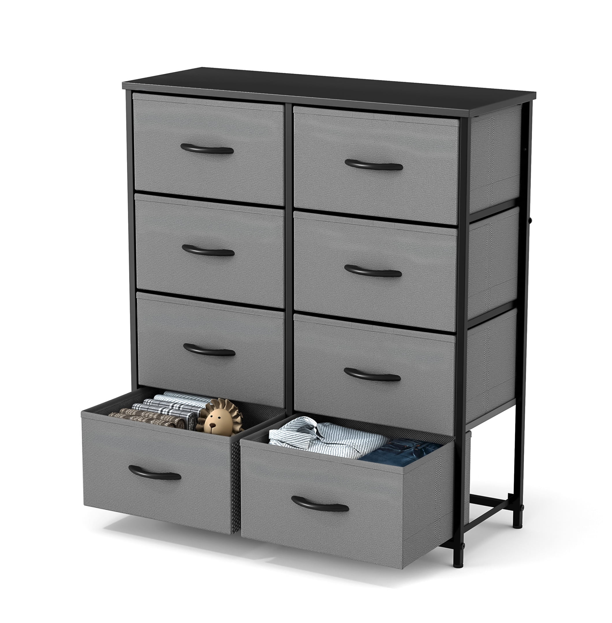 Dresser for Bedroom, Drawer Dresser Organizer Storage Drawers Fabric ...