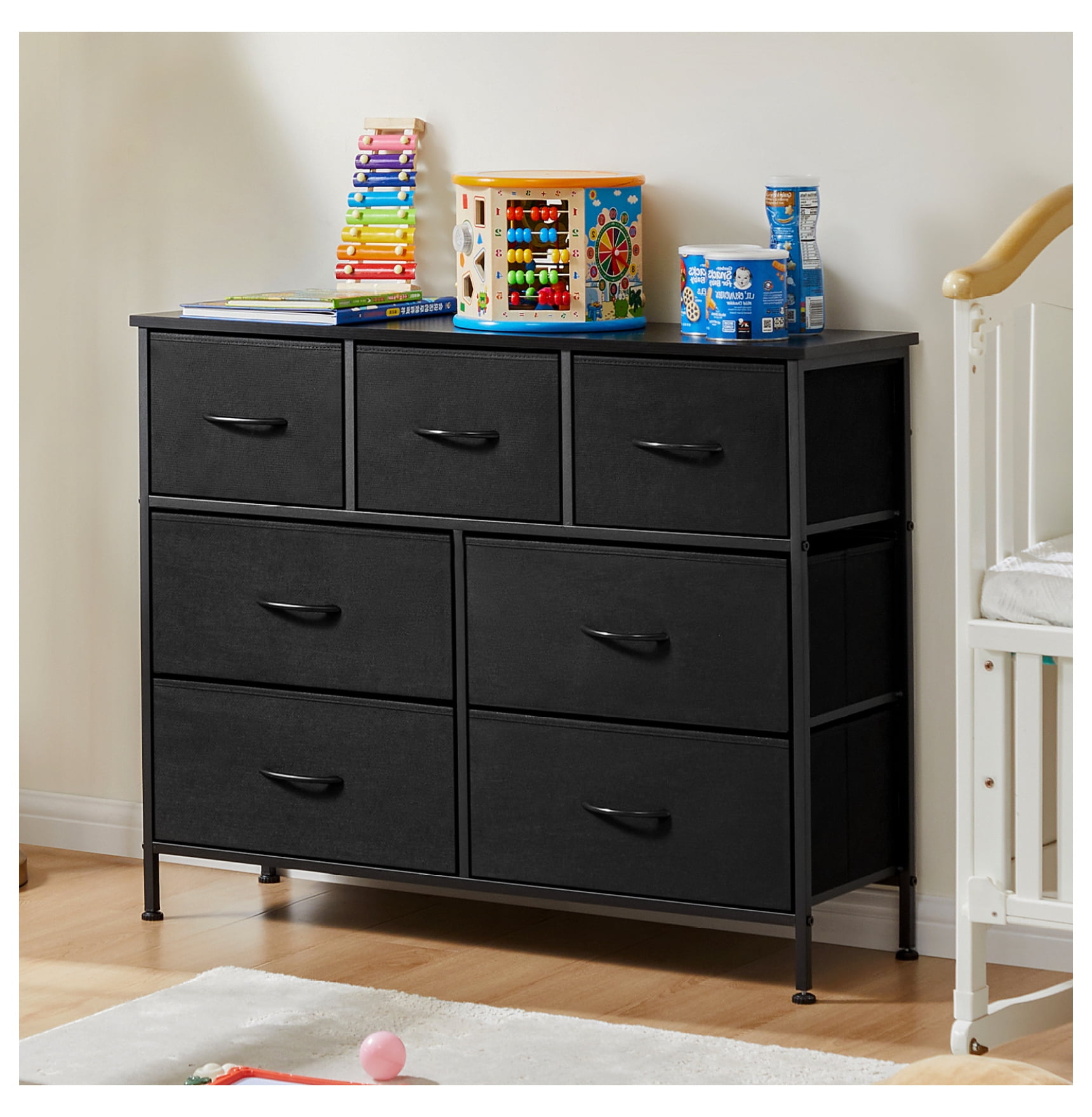 Dresser for Bedroom, Drawer Dresser Organizer Storage Drawers Fabric ...