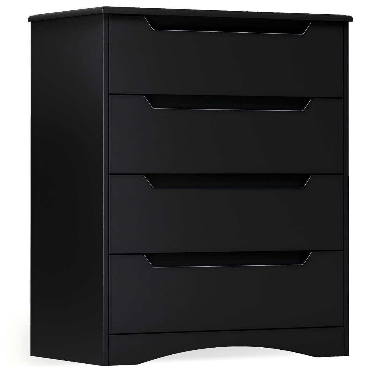 Dresser for Bedroom, Lofka 4 Drawer Dresser with Cutout Handles, Anti ...