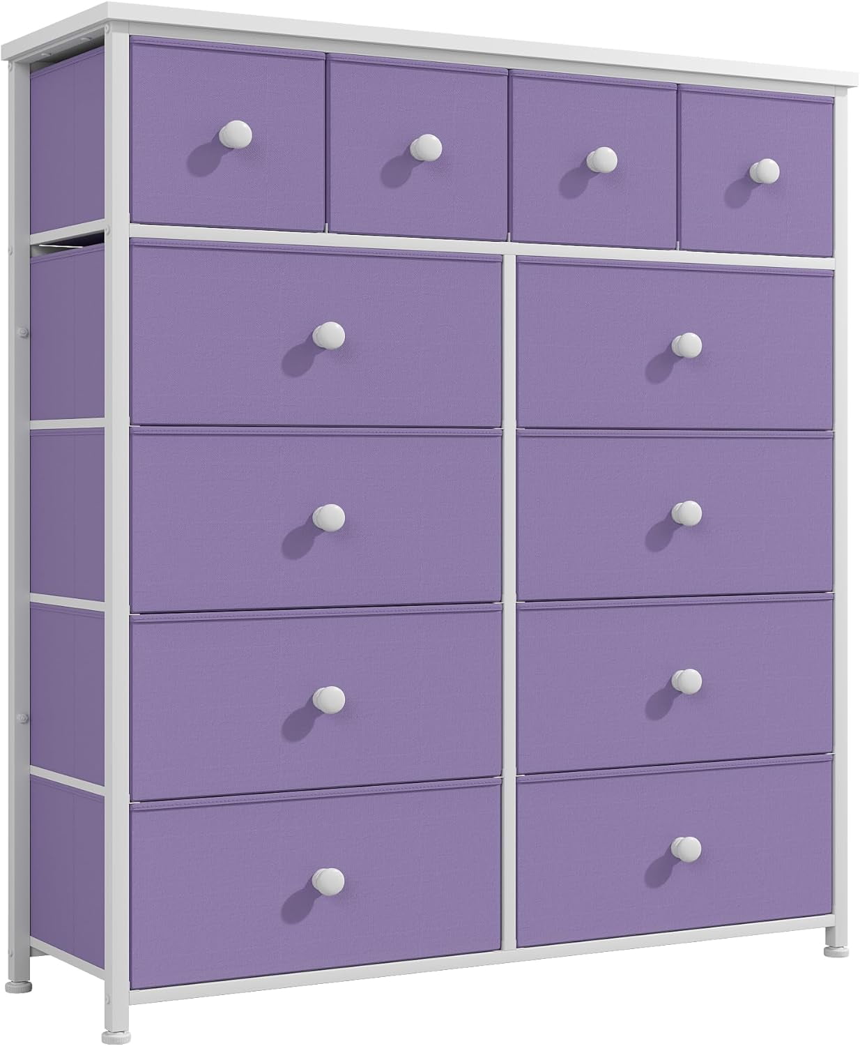 Dresser for Bedroom with 12 Drawers Tall Dressers（Purple) - Walmart.com