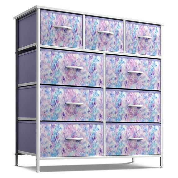 Dresser with 9 Drawers - Furniture Storage Chest Tower Unit for Bedroom ...