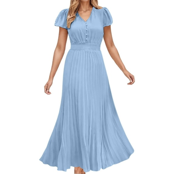 Dresses Women Short Sleeve Aline Dress Spring Fall Outfits Valentines ...