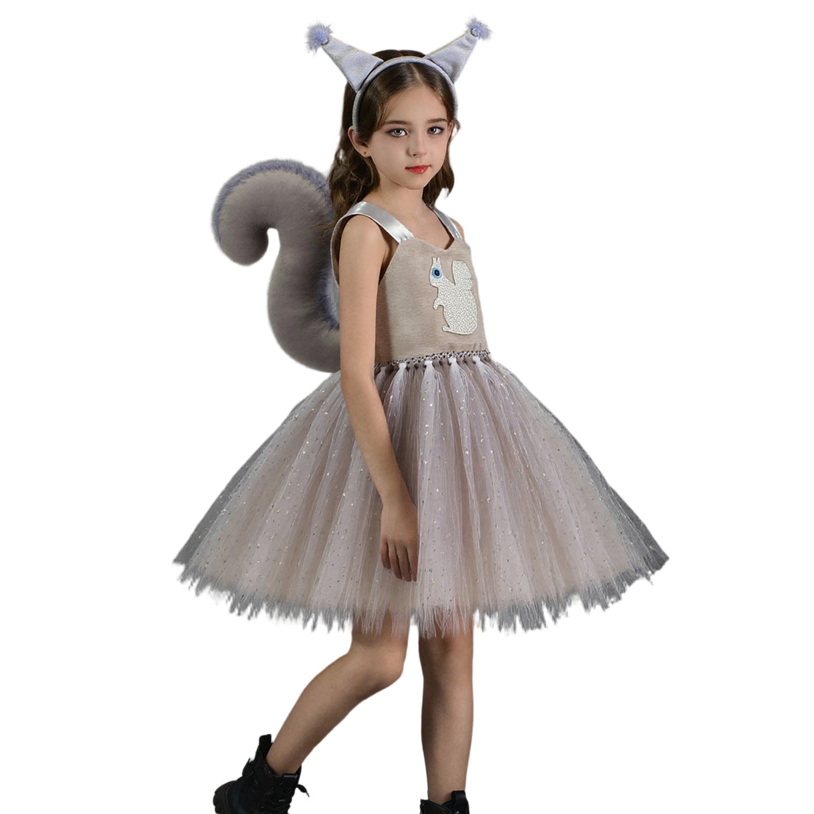 Dresses for Cute Girls Adorable SquirrelStage Permance Play Pretend ...