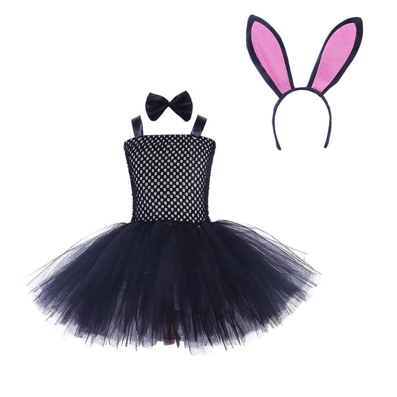 Dresses for Girls Girls Easter Carnival Bunny Dress Tutu Animal ...