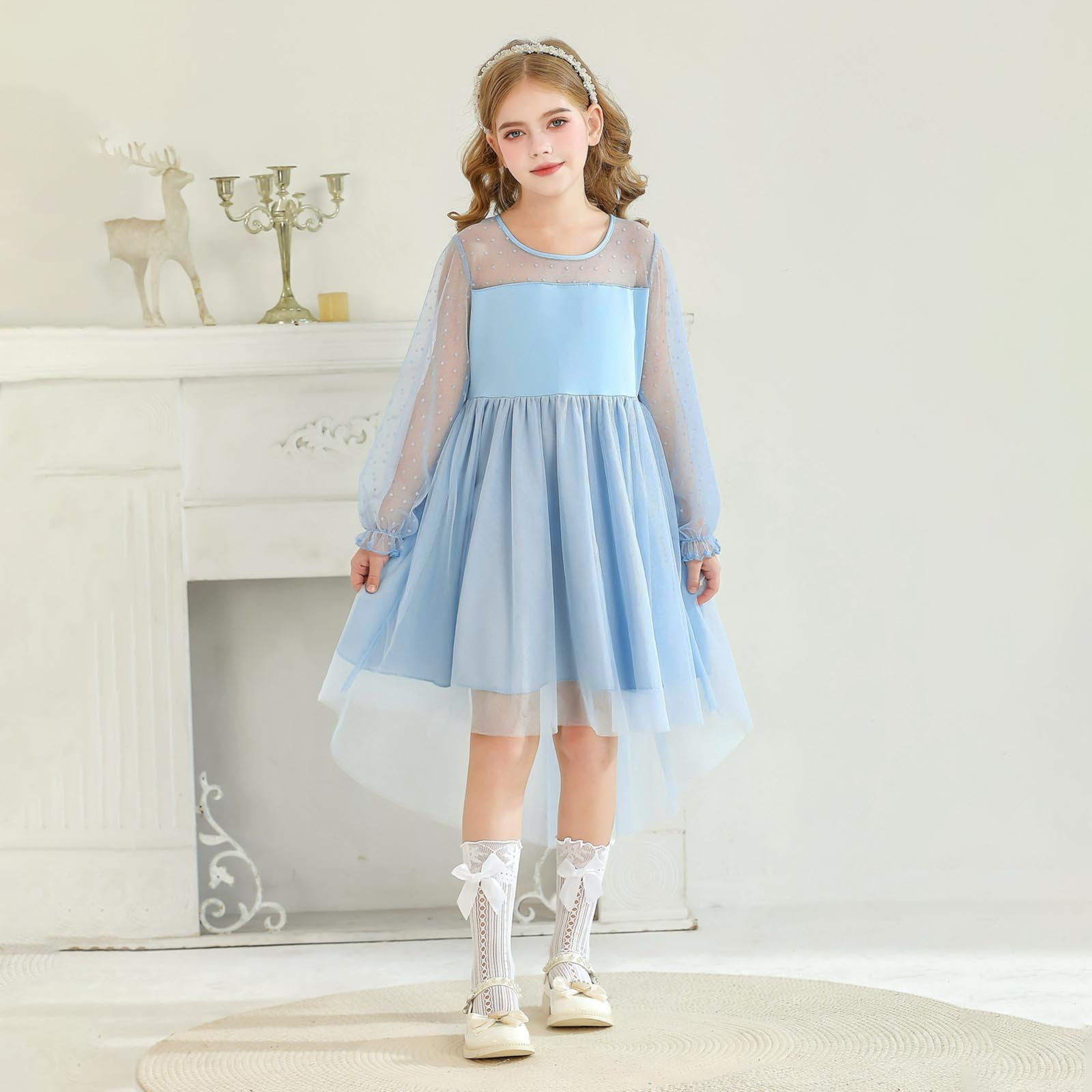 Dresses for Girls Summer Birthday Dress for Girls Kids Ball Dresses for ...