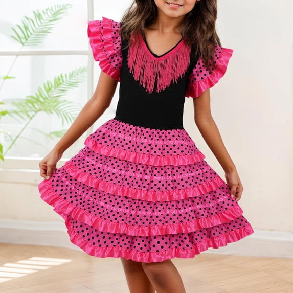 Dresses for Girls V Neck Casual Wear Everyday Comfort Fits Versatile ...