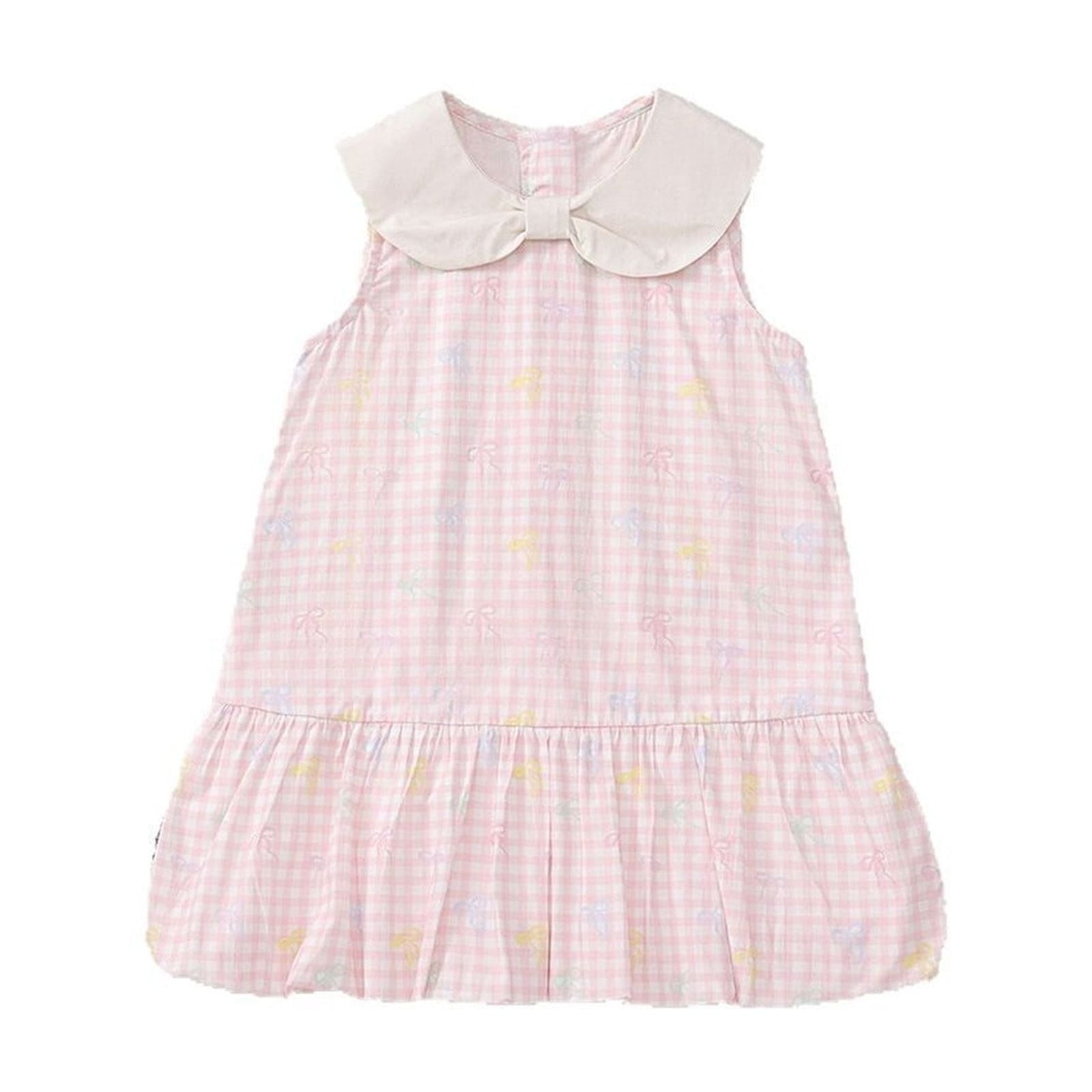 Dresses for Toddler Girls Short Sleeve Rabbit Prints Dance Party Prom ...