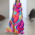 Dresses for Women 2026 Elegant Classy Wedding Guest Dress Empire Waist ...