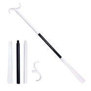 DMI Wood Dressing Aid Stick with Metal and Vinyl Hooks, Zipper Assist ...