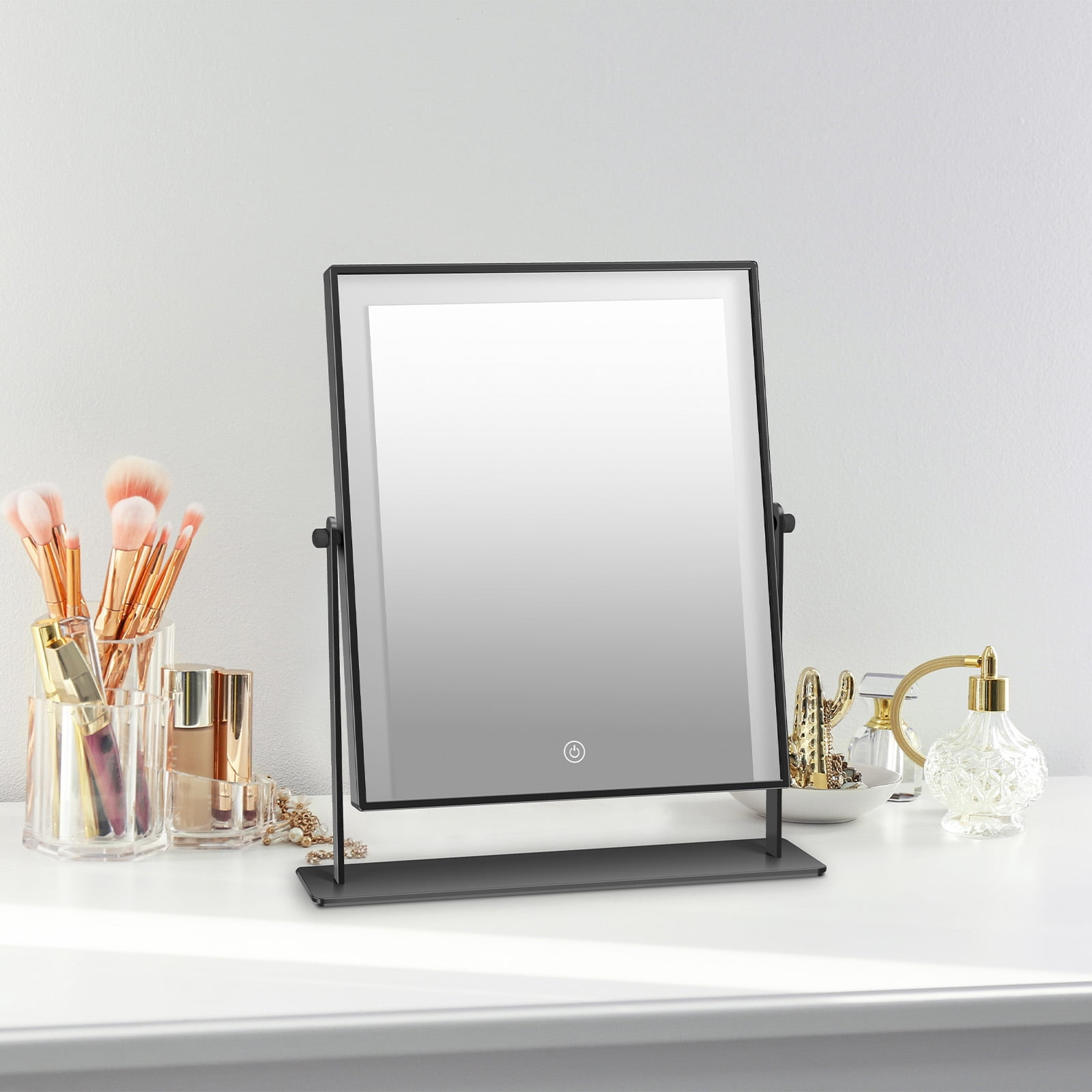 Dressing Table Mirror Versatile Smart Desk Mirror with LED Control ...