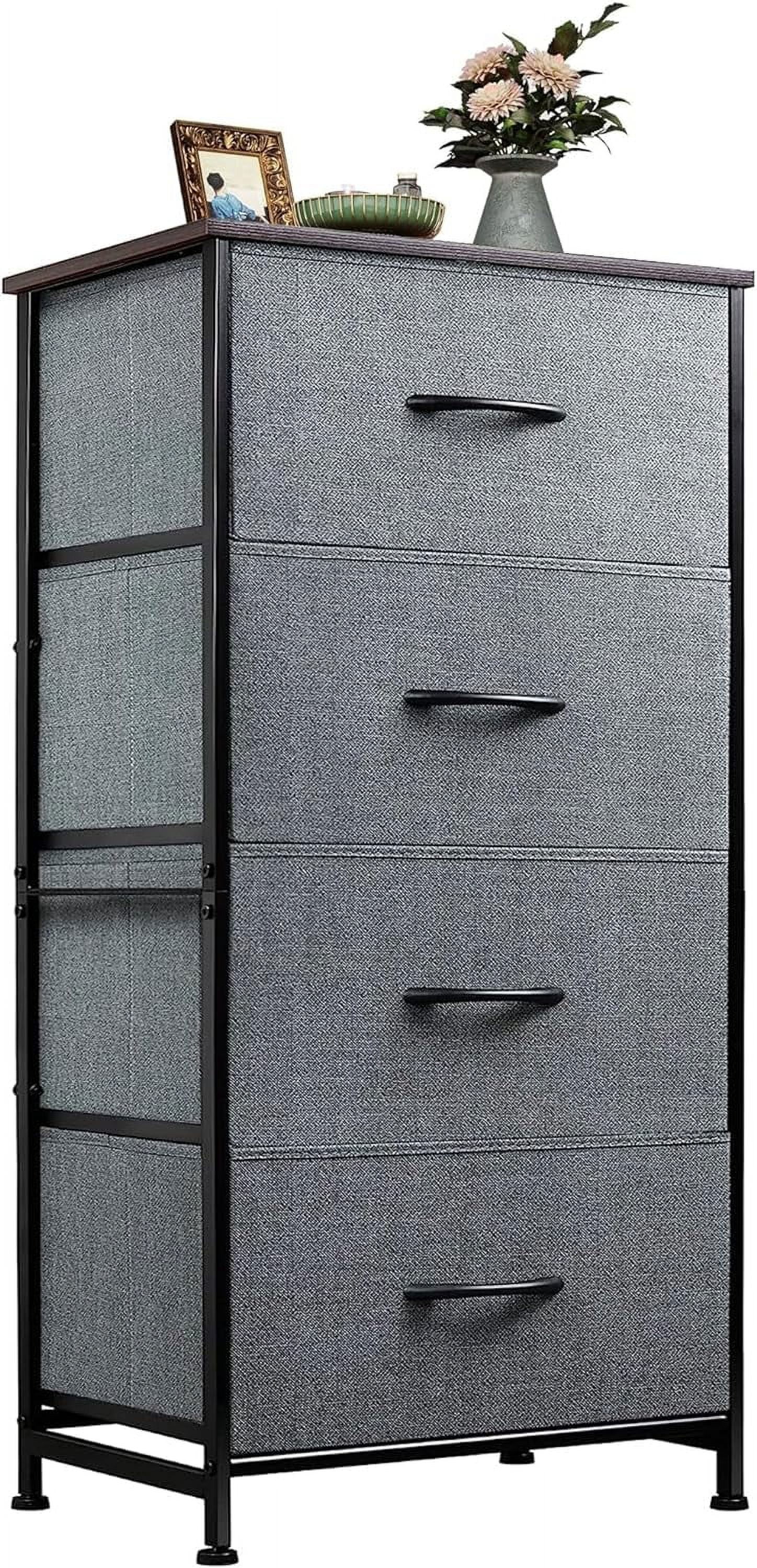 Dressing table with 4 drawers, fabric storage tower, bedroom, hallway ...
