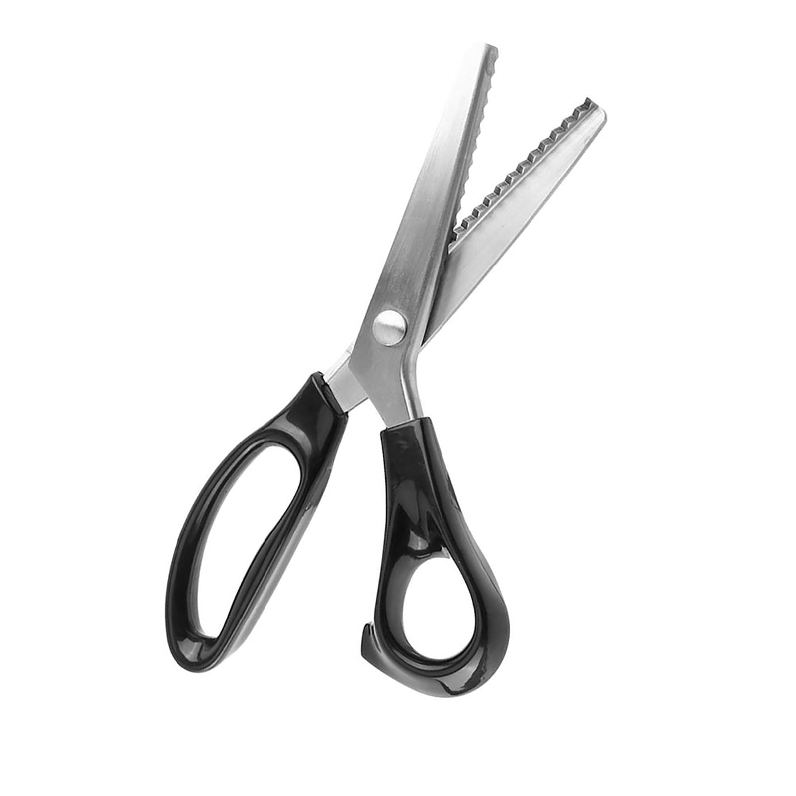 Pinking Shears Scissors for Fabric, Craft Scissors Decorative Edge, Zig ...