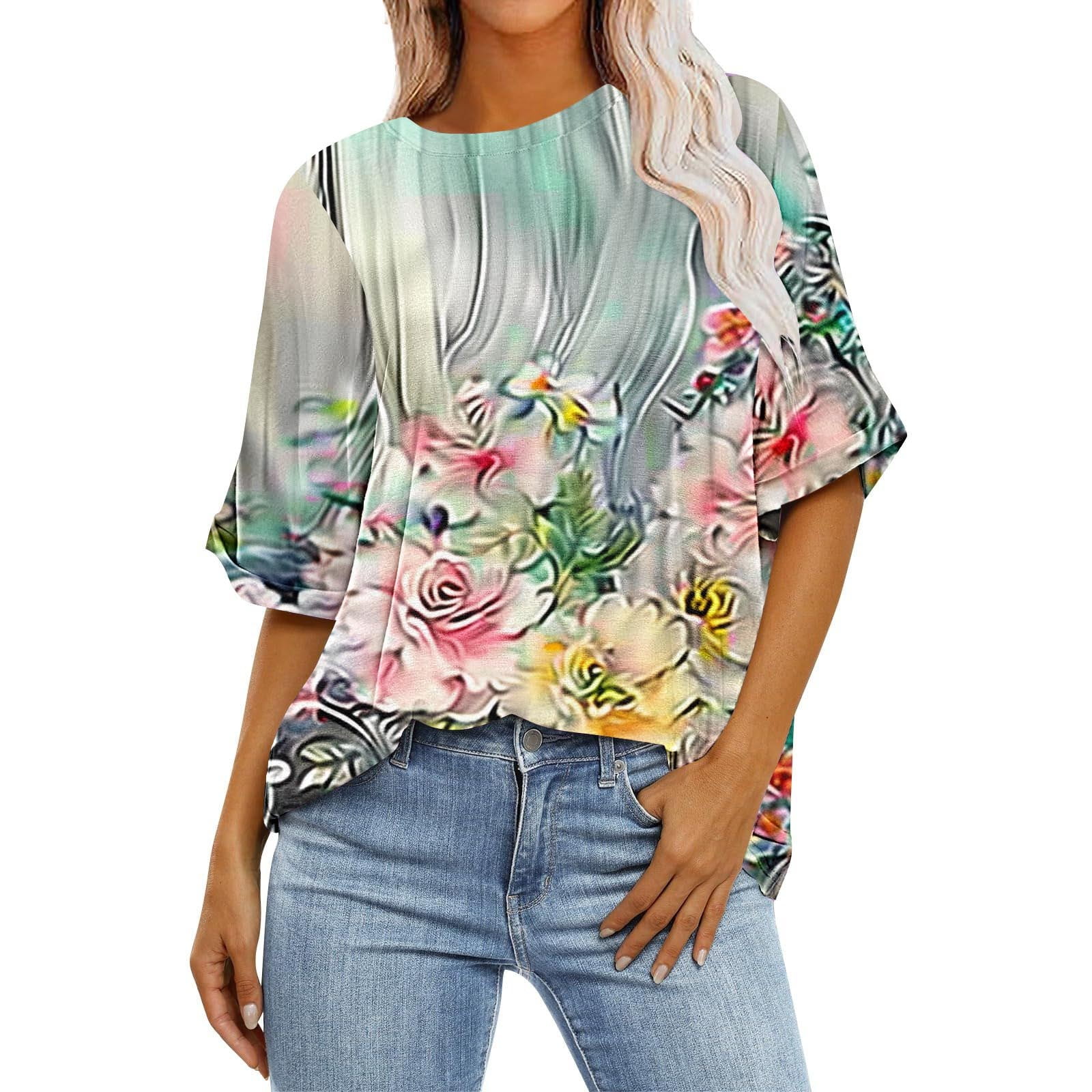 Dressy Blouses for Women Work Professional Womens Workout Top Crop Tops ...