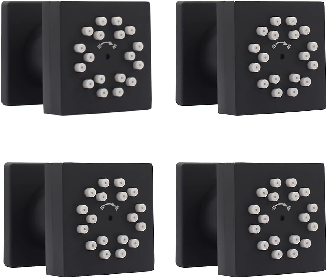 Drettyer 2-Function Shower Body Sprays Jet High Pressure Wall Mount ...