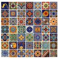 Drevy 100 Mexican Tiles 4x4 Handpainted Hundred Pieces 50 Different ...