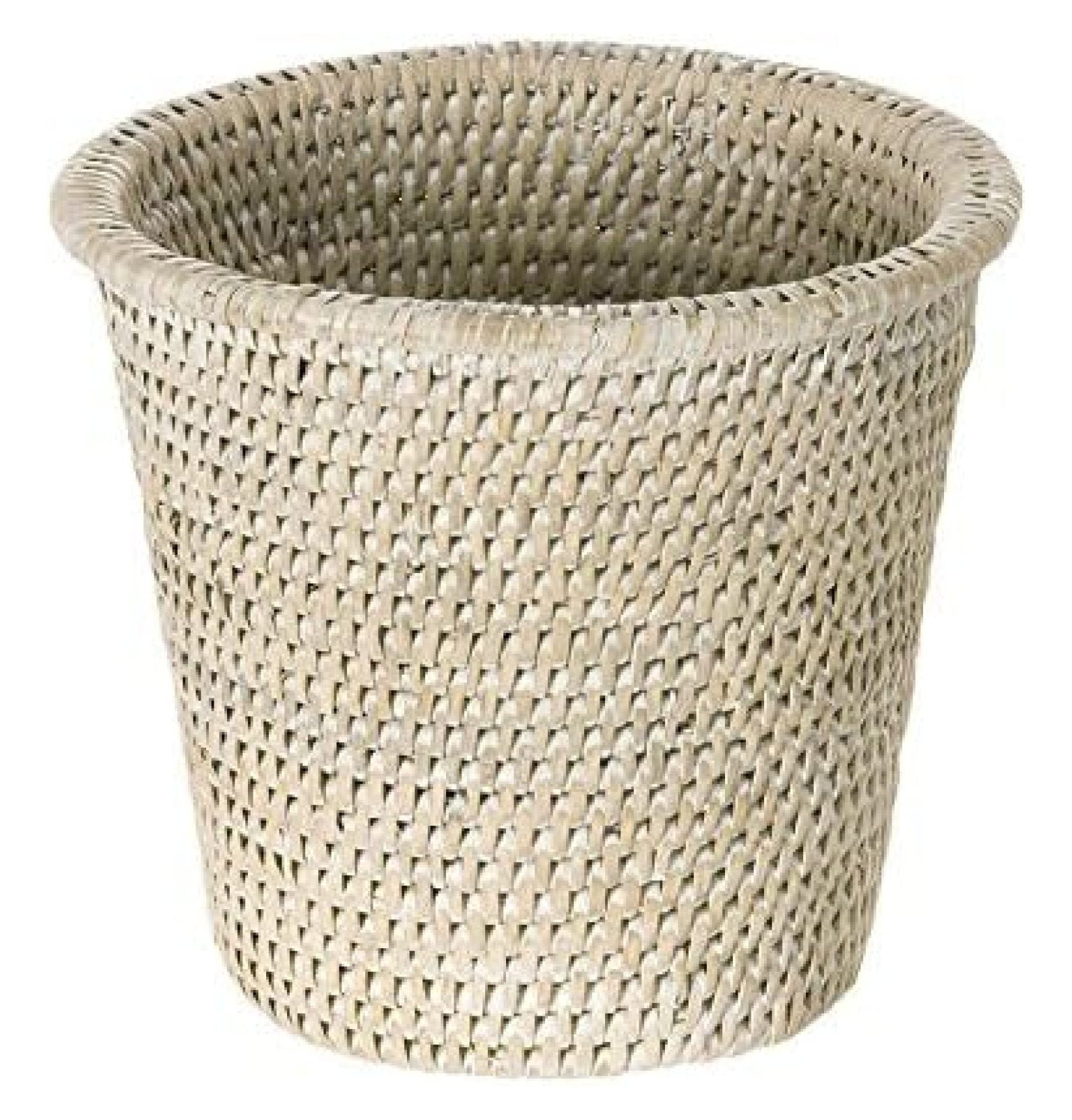 Drevy 1080026 La Jolla Rattan Planter, Small, White Wash - Walmart.com