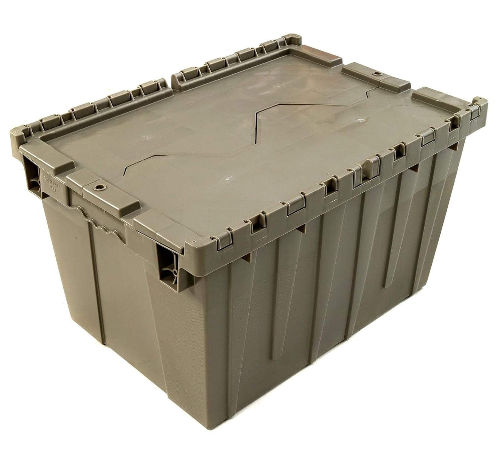 Drevy 12 Gallon Top Tote Storage Container (PACK OF 2) Industrial ...