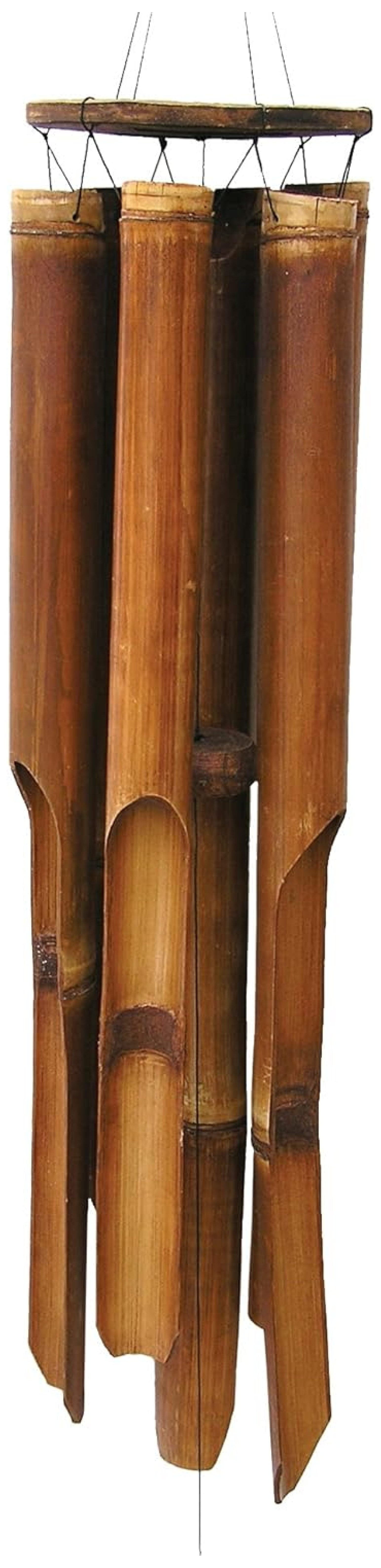 Drevy 139 Cohasset Plain Antique Giant Bamboo Wind Chime, Longest Tube ...