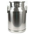 Drevy 30L/7.9 Gallon Stainless Steel Milk Can - Heavy Duty Milk Jug ...